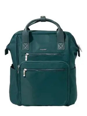 BAGGALLINI Chelsea Laptop Backpack Emerald Twill