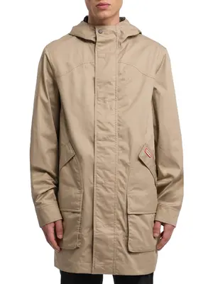 Hunter Hunter Downing Hooded Rain Jacket Teak