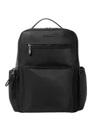 BAGGALLINI Tribeca Expandable Laptop Backpack - Black Twill
