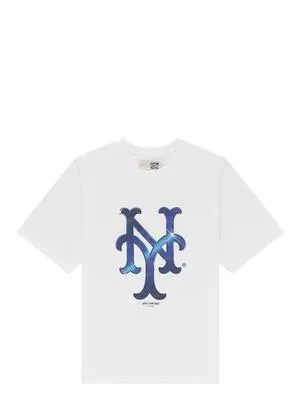 Aimé Leon Dore X New York Mets Logo Tee Shirt - White