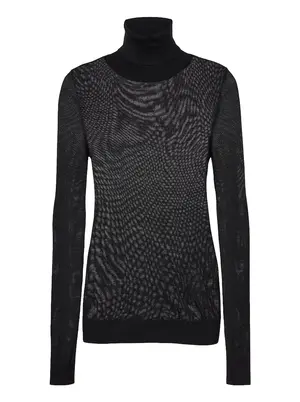 TOTEME Wool And Silk Sweater - Black