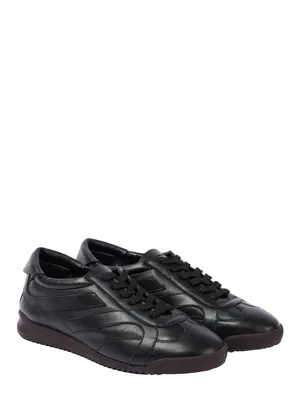 Proenza Schouler Pin Leather Sneakers - Black