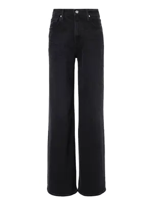 Citizens Of Humanity Paloma High-rise Wide-leg Jeans - Black