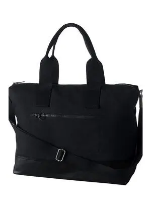 LANDS' END Canvas Weekender Duffle Bag Black