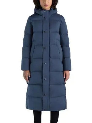 TRIPLE F.A.T. GOOSE Triple F.A.T. Goose Valenti Full Length Puffer Coat Navy
