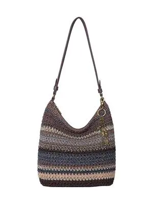 THE SAK Sequoia Crochet Hobo Bag - Mahogany