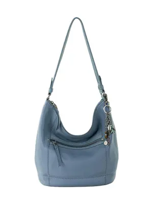 THE SAK Sequoia Leather Hobo Bag Maritime