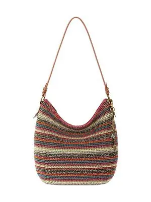 THE SAK Sequoia Crochet Hobo Bag - Sunset Stripe