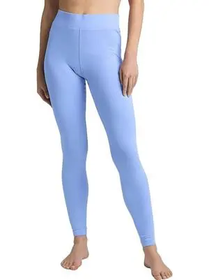 LANDS' END Lands' End Baselayer Thermaskin Pants Clear Blue Sky