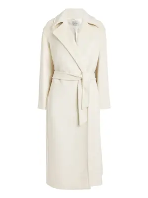 max mara-Max Mara Wool-Blend Belted Coat