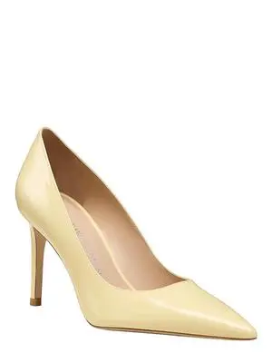 STUART WEITZMAN Stuart Weitzman Power 85 Pumps Lemon Chiffron