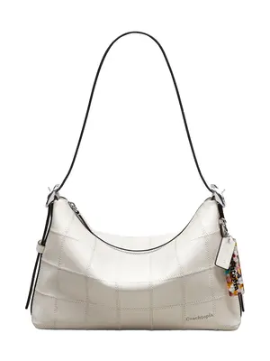 COACHTOPIA Coachtopia Alter/Ego Slouchy Shoulder Bag In Upcrafted Leather Chalk