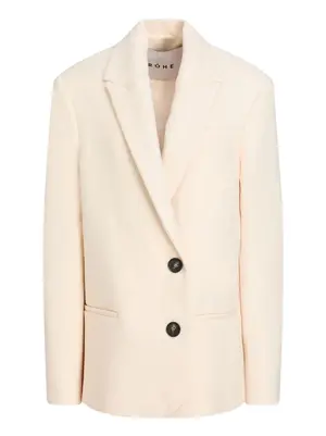 RÓHE Wool Blazer - Ivory