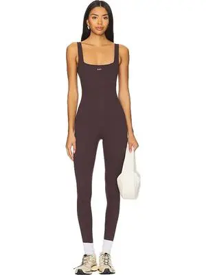 437 437 The Curve Onesie In Black. Espresso