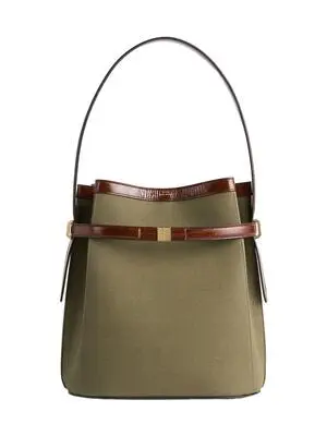TOTÊME TOTEME Belted Canvas Bucket Bag