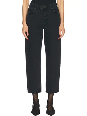 SKALL STUDIO Allison Crop Jeans - Vintage Black