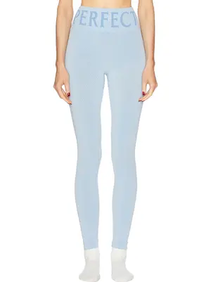 Perfect Moment Perfect Thermal Legging In Blue - Bluebird Blue