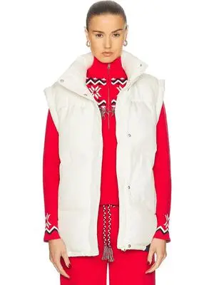 The Upside Après Ski Pinnacle Oslo Puffer Gilet - Powder