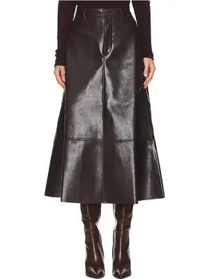 Citizens Of Humanity Cassia Skirt - Brown