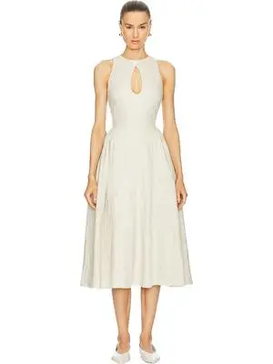 Lpa Seina Midi Dress - Neutral