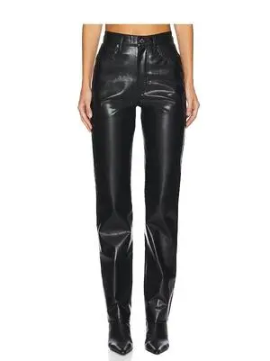 AGOLDE 90's Pinch Waist Long Pants - Black