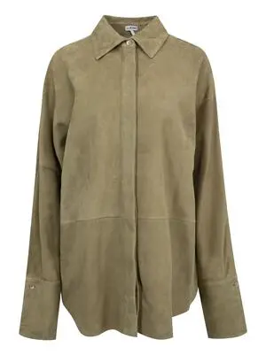 Loewe Draped Shirt - Green