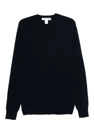 Comme Des Garçons Wool Sweater - Blue