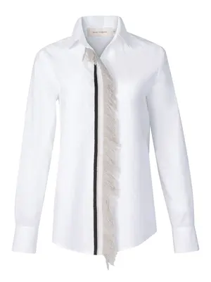Silvia Tcherassi Naroa Cotton Blouse - White