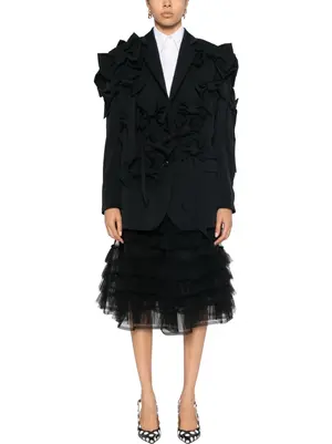 Viktor & Rolf Bow Bouquet Blazer - Black