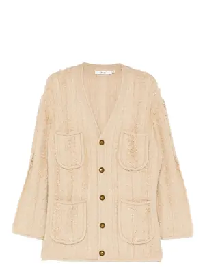 B+AB Oversized Cardigan - Neutrals