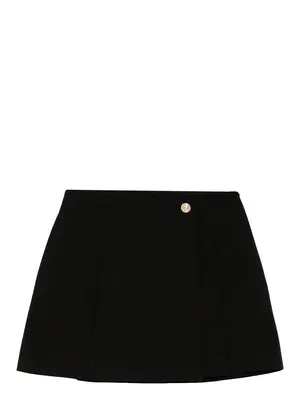 B+AB B+ab Logo Embossed A-Line Skirt