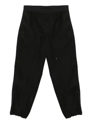 Moncler Embroidered Logo Trousers - Black