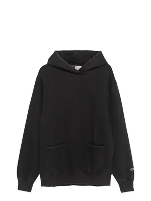 Champion Patch-pockets Hoodie - Black