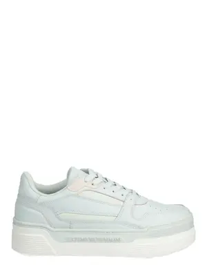 Emporio Armani Panelled Sneakers - Blue