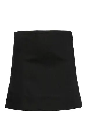 AEXAE High-waisted A-line Skirt - Black