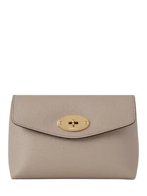 Mulberry Mulberry Leather Darley Cosmetic Pouch Neutral