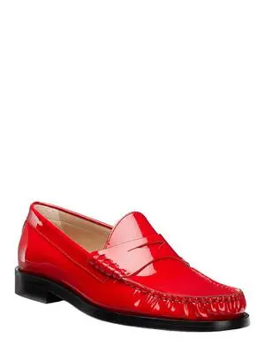 STUART WEITZMAN Lottie Loafers Cherry