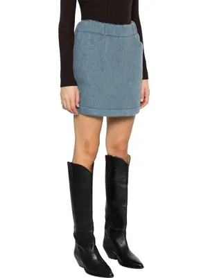 THE M Grenada Mini Skirt - Blue