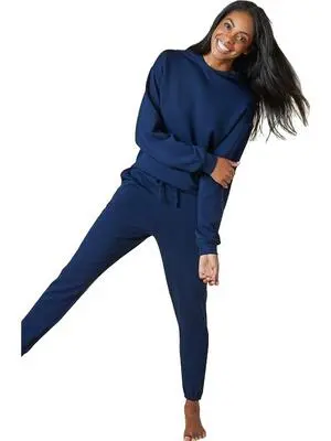 SOFTIES Oversize Hoodie Lounge Set Midnight
