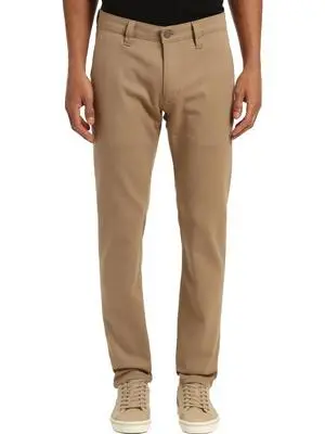 34 Heritage Charisma Relaxed Fit Straight Leg Chinos - Khaki High - Flyer