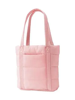 LANDS' END Wanderweight Ultralight Packable Tote Bag - Light Mauve