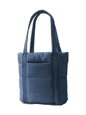 LANDS' END Lands' End Wanderweight Ultralight Packable Tote Bag Vintage Blue