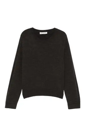 Our Legacy Our Legacy Merino Wool Crewneck Sweater Brown