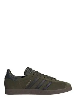 Adidas Gazelle Lace Up Sneakers Night Cargo/core Black/gum 5