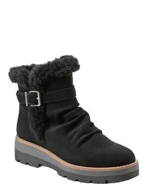 EARTH® Yara Waterproof Faux Fur Lined Bootie - Black