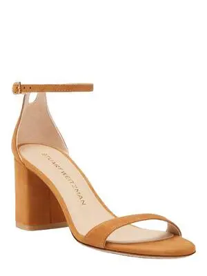 STUART WEITZMAN Stuart Weitzman Nudist Block 75 Sandal Hazel