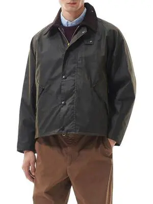 Barbour Transport Wax Jacket Olive