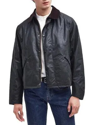 Barbour Transport Wax Jacket - Sage