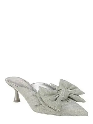 CIRCUS NY BY SAM EDELMAN Circus Ny Fiona Pointed Toe Mule - Silver Metallic