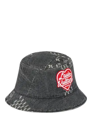 LOUIS VUITTON X Nigo Made Bucket Hat - Black